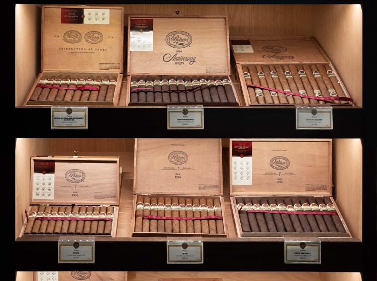 Pívat Cigar Lounge Cigars On Shelves | Lona Walburn | Retoucher